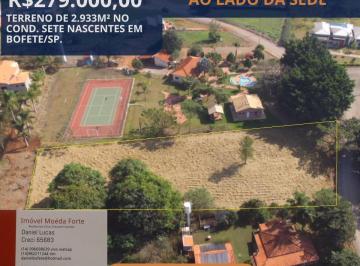 68 Terrenos à venda em Bofete, SP - Imovelweb
